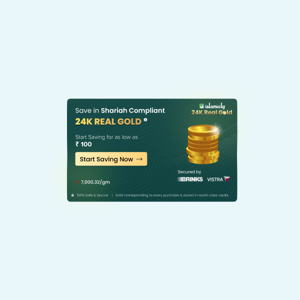 Islamicly 24K REAL Gold - Shariah Compliant Gold Savings